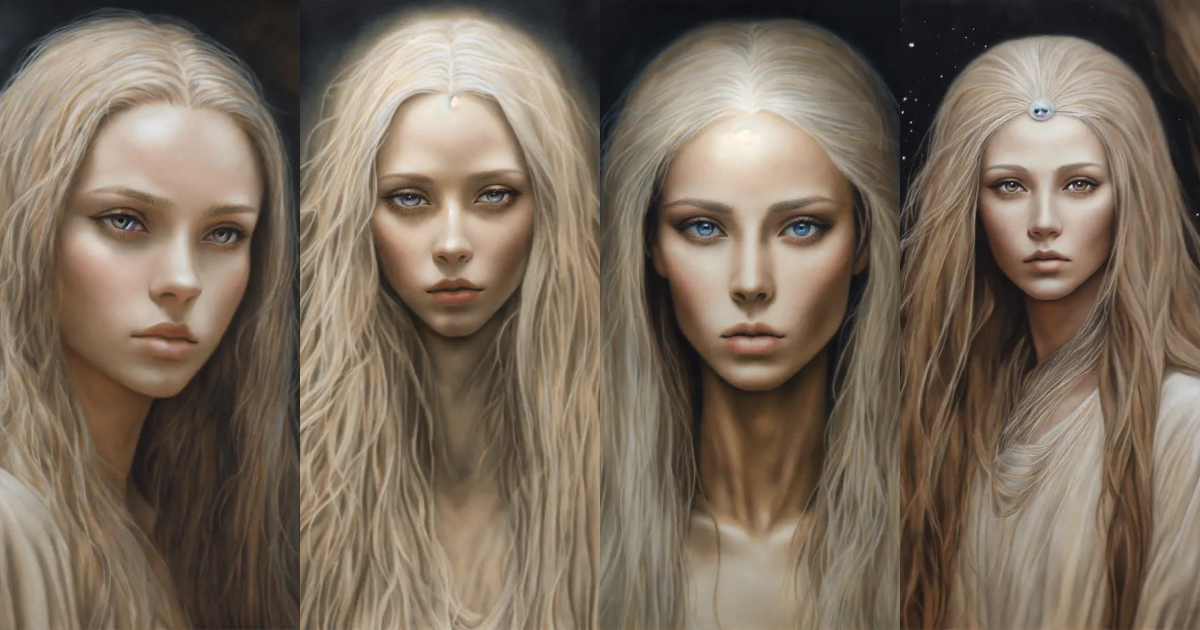 Lexica - Realistic colored pencil drawing of portrait of a beautiful ...