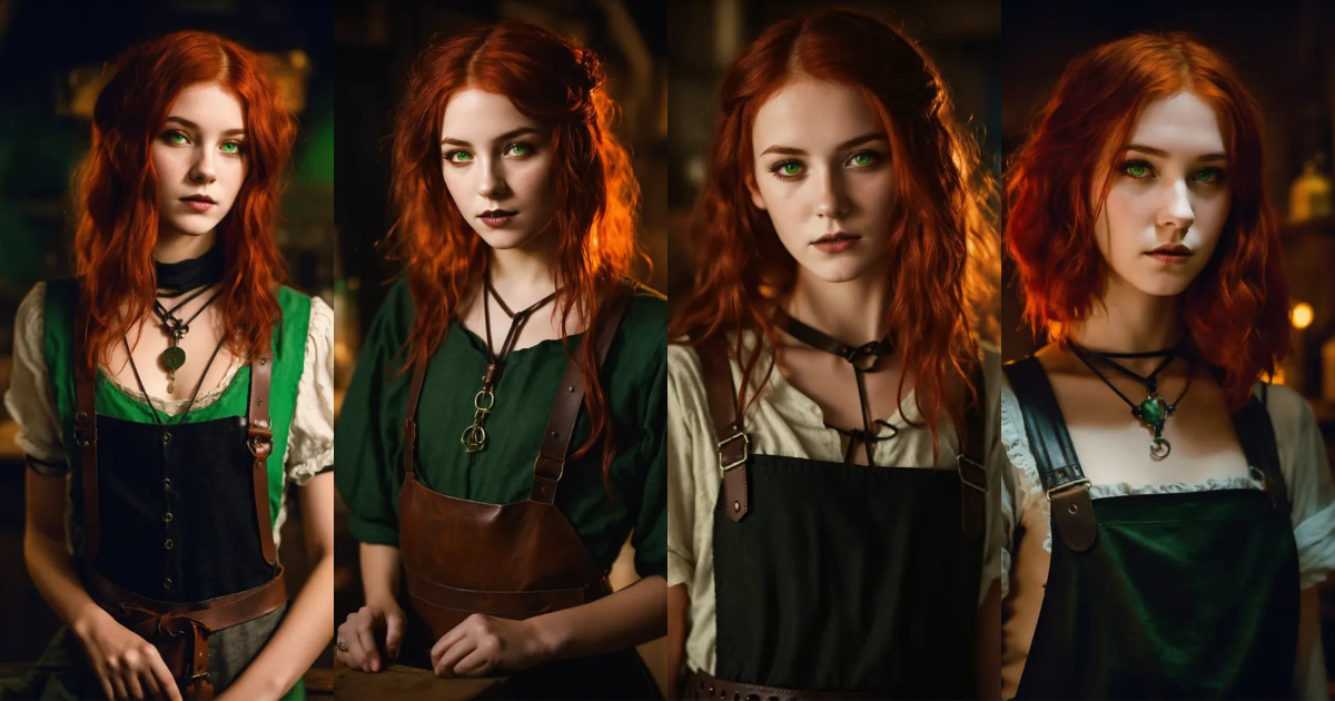 Lexica - Body portrait, 15 years old lightly clad goth girl alchemist ...