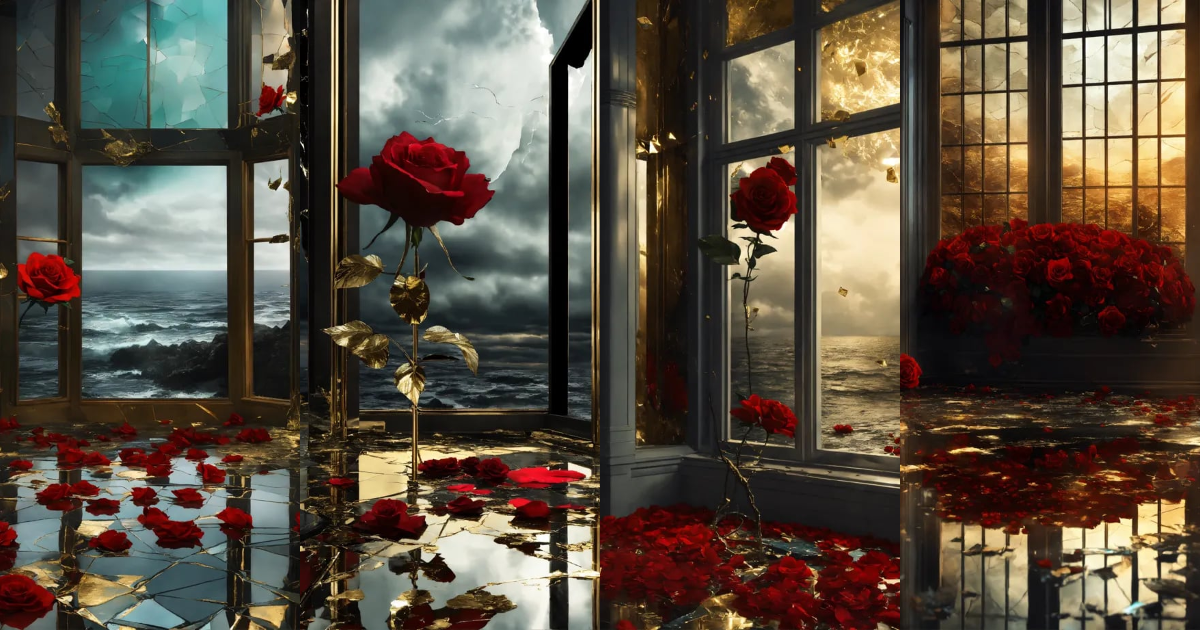 Lexica - Digital surrealism shattered dreamscape, fragments of ...