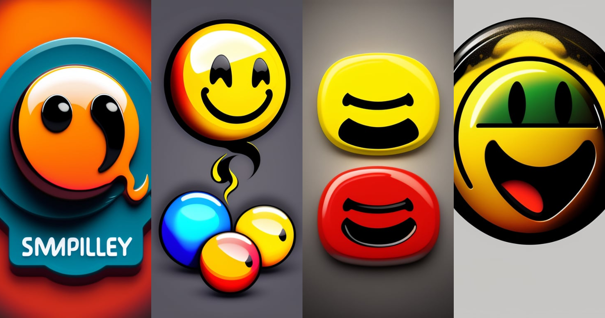 Lexica - Smiley vomiting, emote, twitch badge, high quality, png