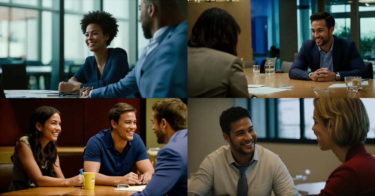 Lexica - A high definition real life photograph of 2 people in their 30 ...