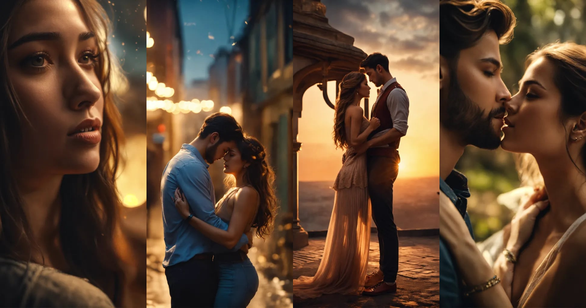 Lexica - Cinematic photo of intense love connection, high resolution ...