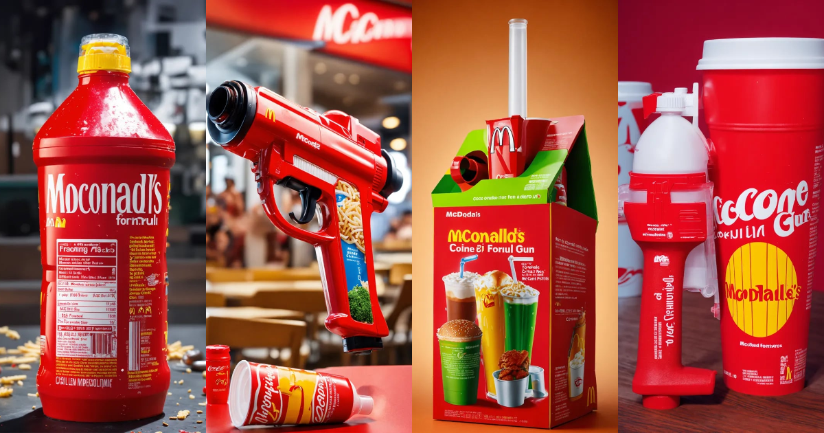 Lexica - Mcdonalds coke formula gun