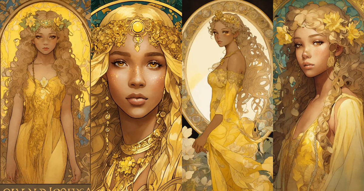 Lexica - Portrait of a young fairy biracial princess with bronze skin ...