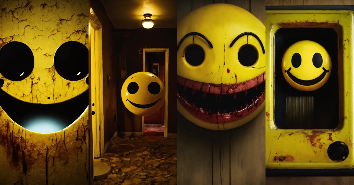 Lexica - Creepy smiley face