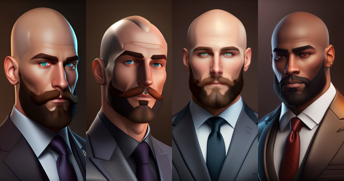 Lexica - Face of a businessman, sturdy,, brave, enigmatic facial ...