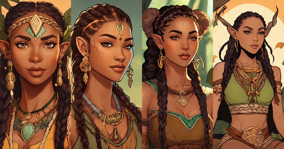 Lexica - Character art, flat color, bold outlines, a beautiful 30-year ...