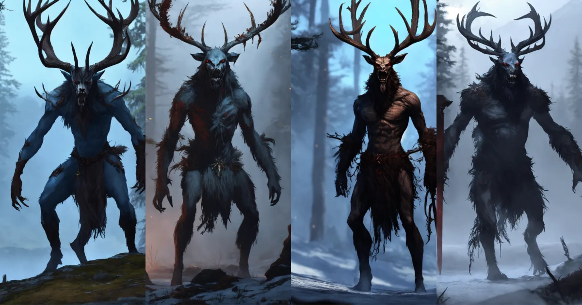 Lexica - Wendigo. D&D, fantasy, cinematic