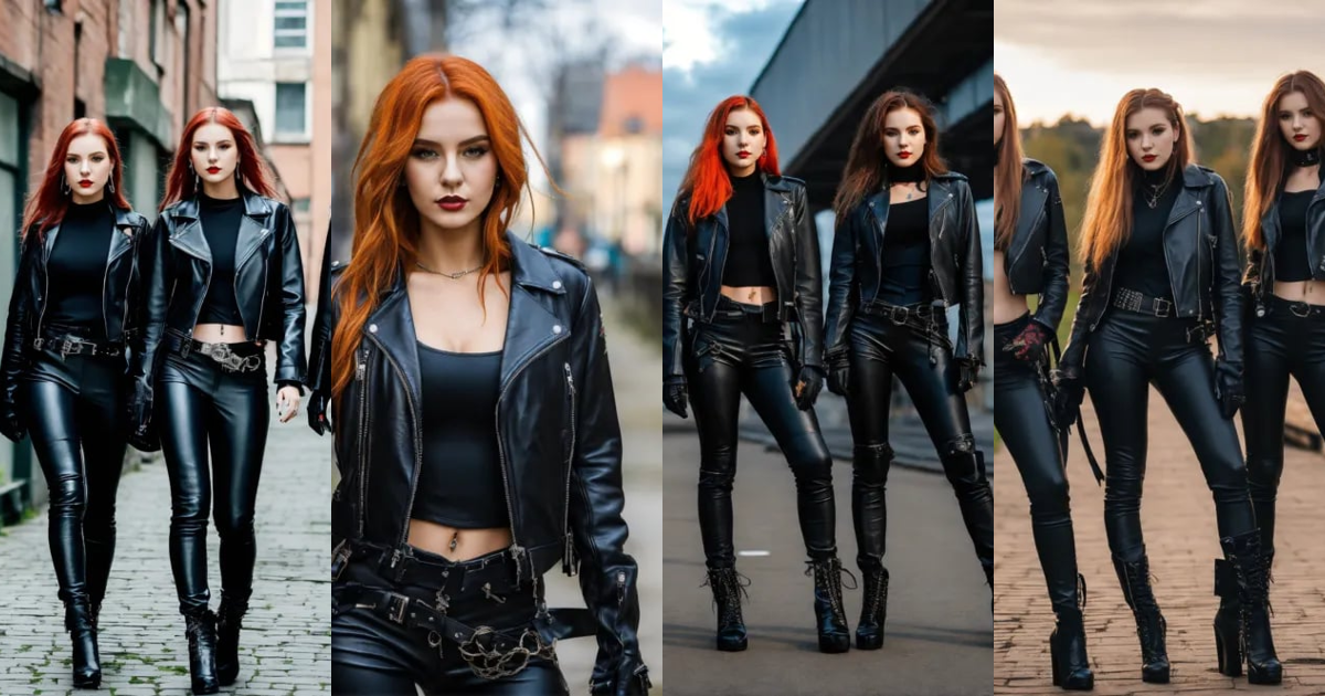 Lexica - Five 20 year old polish female heavy metal fashion bloggers ...
