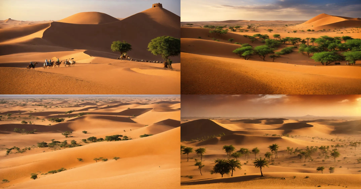 Lexica - Medieval Ages in the middle of the sub Saharan dessert.