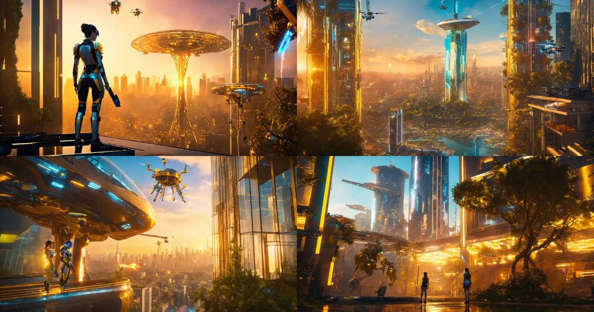 Lexica - Super realistic Playstation 5 graphics of a drone shot of a ...