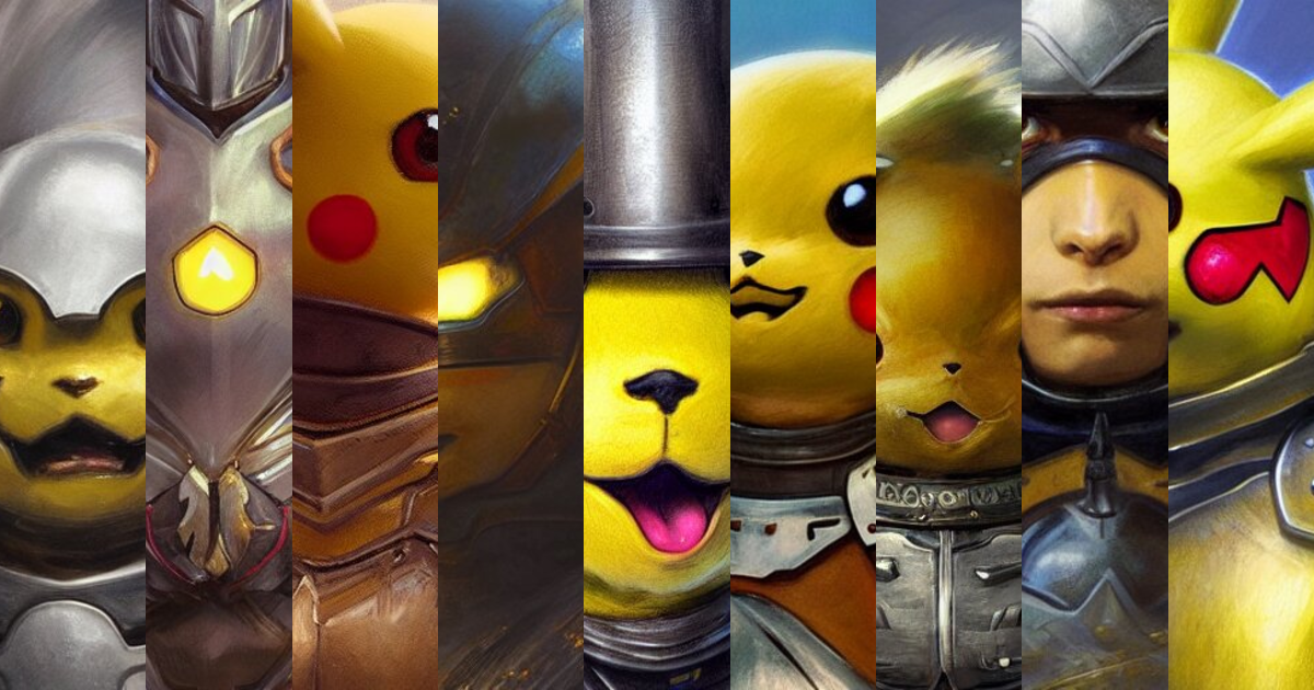 Lexica - Pikachu as a realistic fantasy knight, closeup portrait art by ...