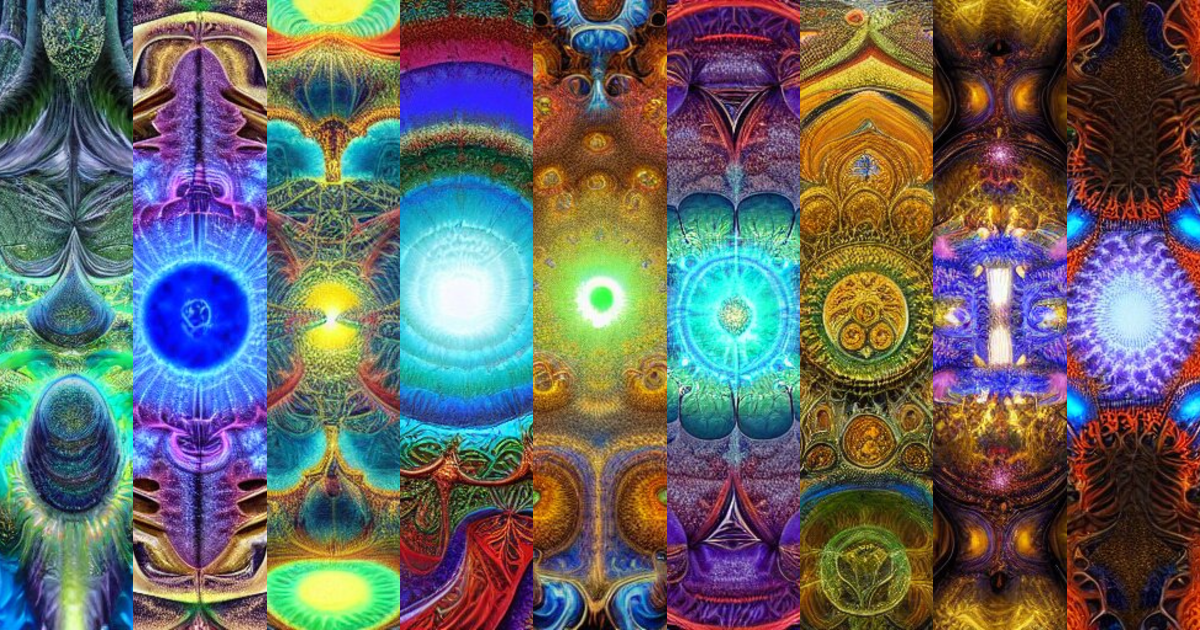 Lexica - A beautiful 3 d painting of a sprawling intricate fractal ...