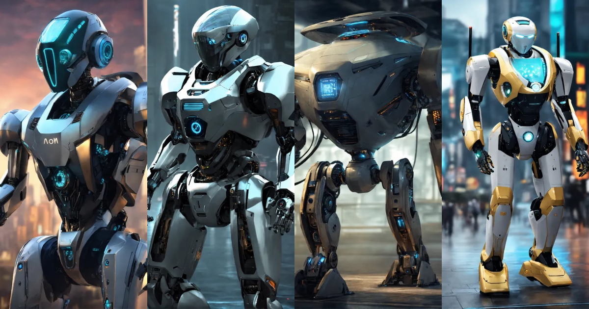 Lexica - Futuristic style robot {prompt} . sleek, modern, ultramodern ...