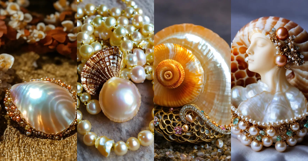 Lexica - Aphrodite sea shell pearl gorgeous