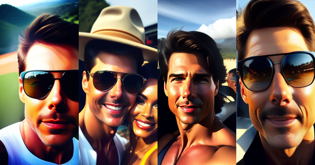 Lexica - Tom cruise selfie brazil