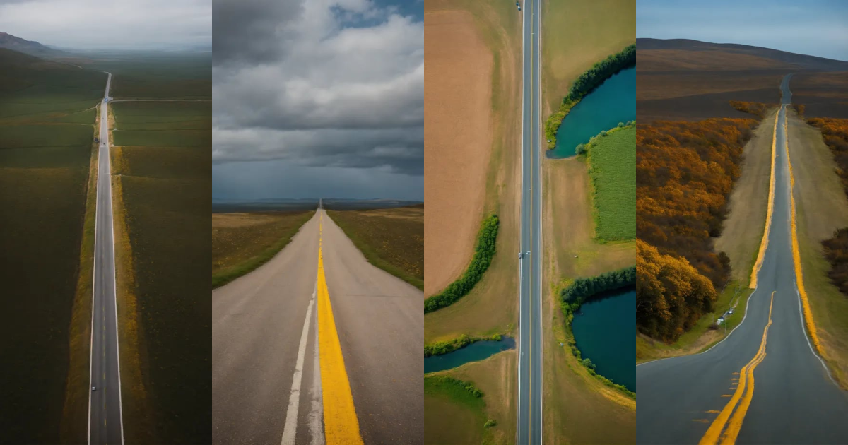 Lexica - A road divide in two