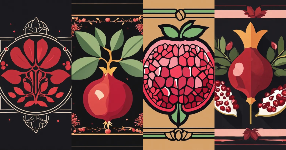 Lexica - Square flat design logo, materialistic icon style, flat style ...