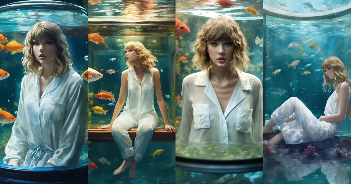Lexica - A full-body portrait of a pale taylor swift wearing white ...