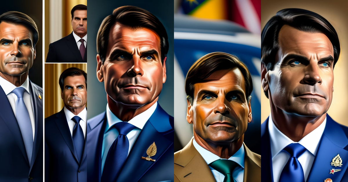 Lexica - A full-body portrait of Brazilian President Jair Bolsonaro ...