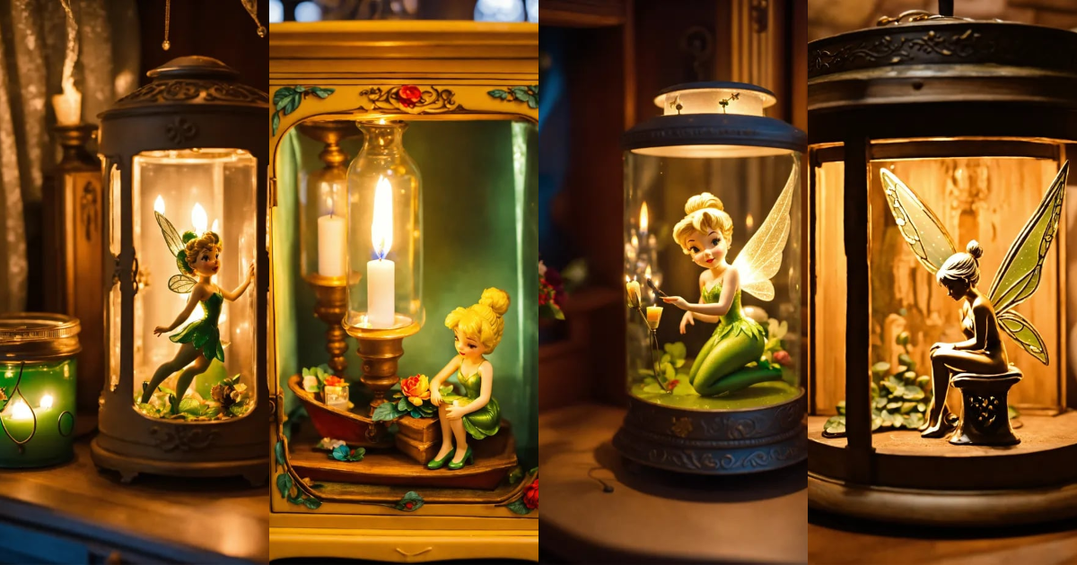 Lexica - Tinker bell Disney fairy , Disney style , sad and crying ...