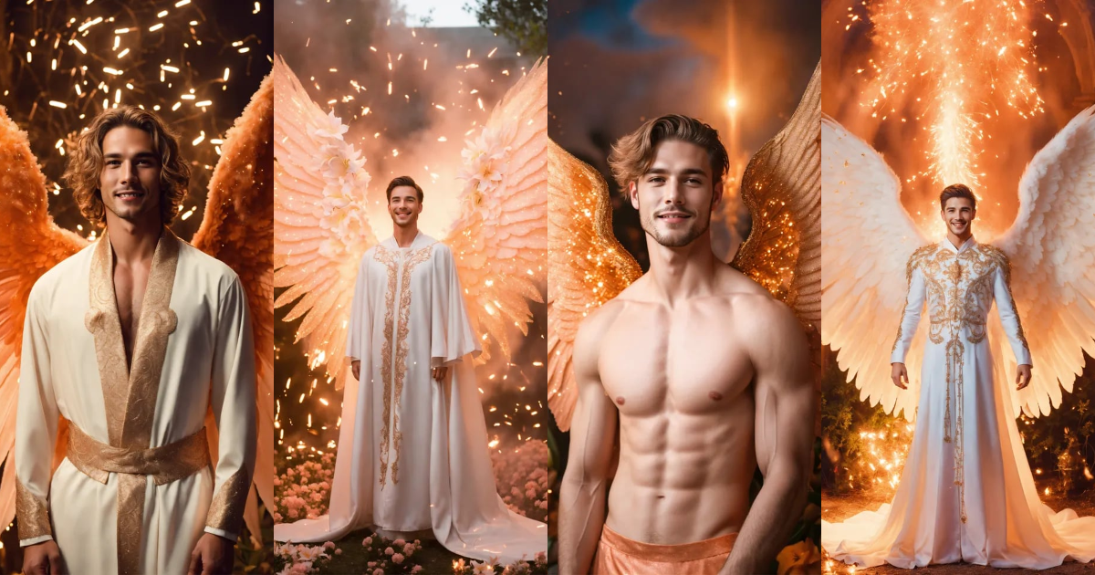 Lexica - Surrealistic 3/4 photographic portrait of robust fit masculine ...