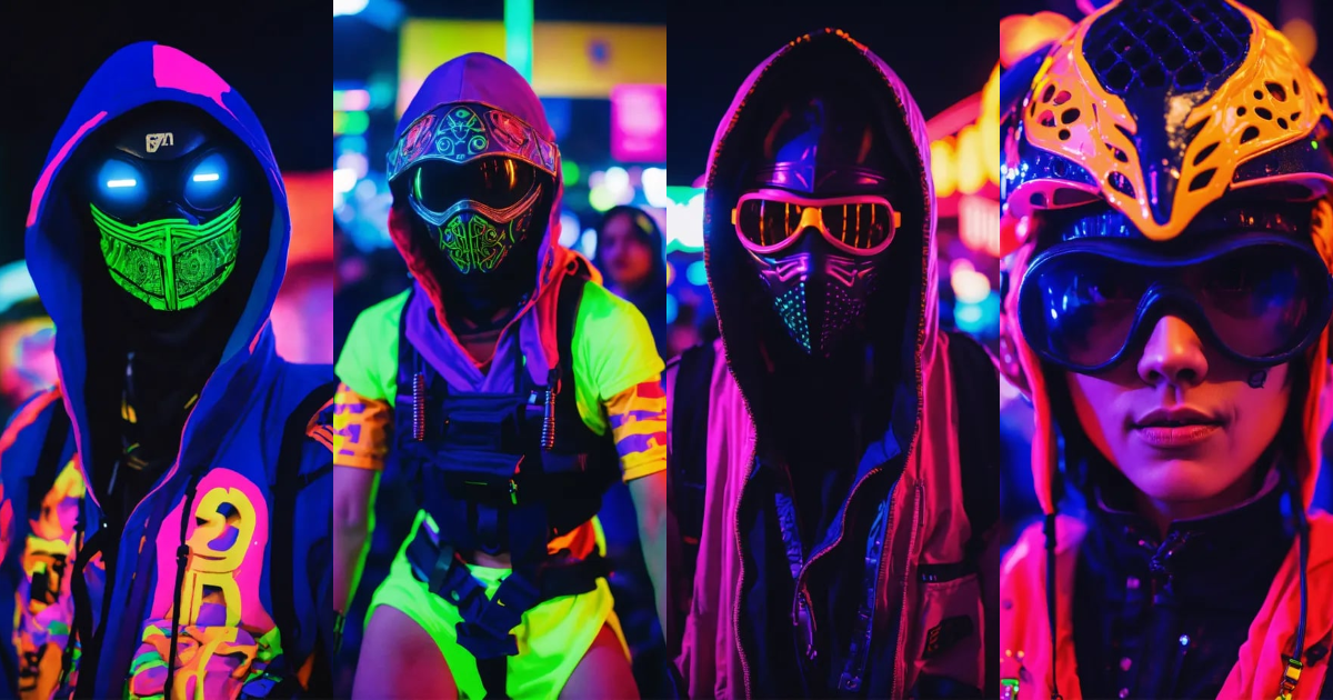 Lexica - Photorealistic 3D portrait Ninja Alien in Colorado Festival ...