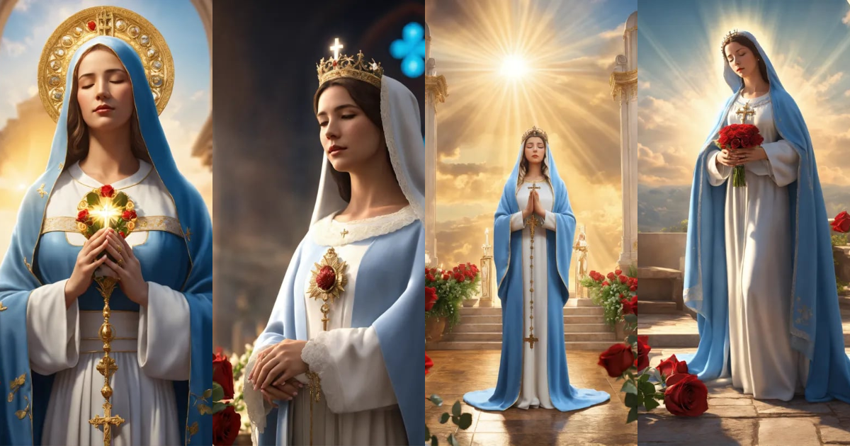 Lexica - Unreal engine render of a Beautiful 16k Queen Mary Mother of ...