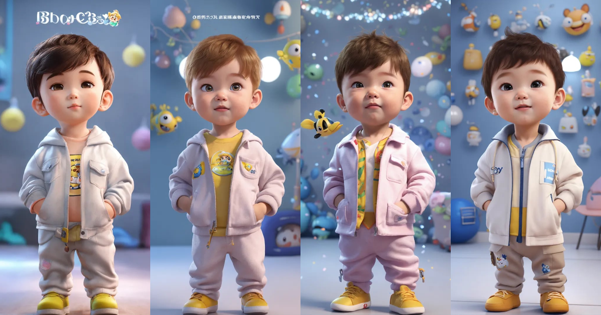 Lexica - A beautiful young a baby boy , full body image of a cute ...