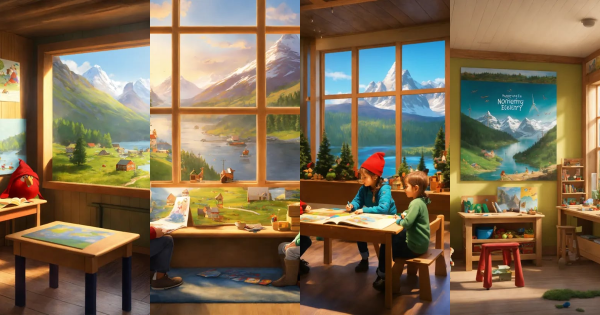 Lexica - A pixar animation, Create a heartwarming scene inside a cozy ...