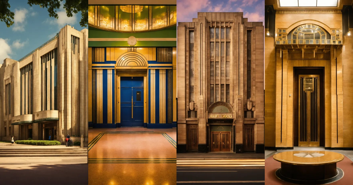 Lexica - Art deco bank hall