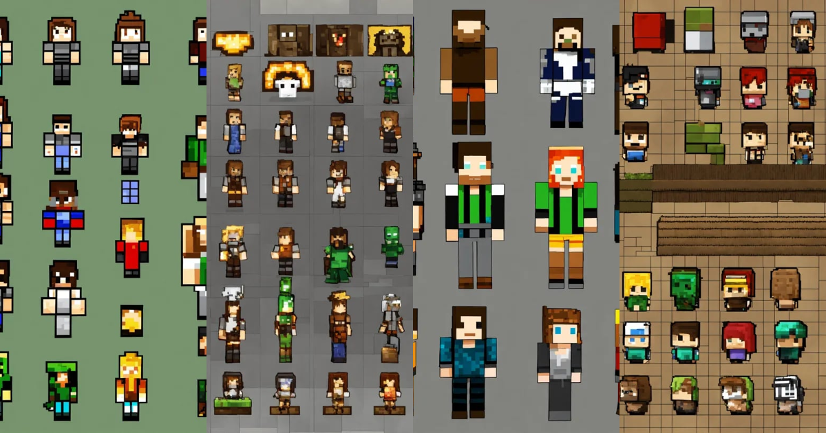 Lexica - Generate minecraft sprite sheet