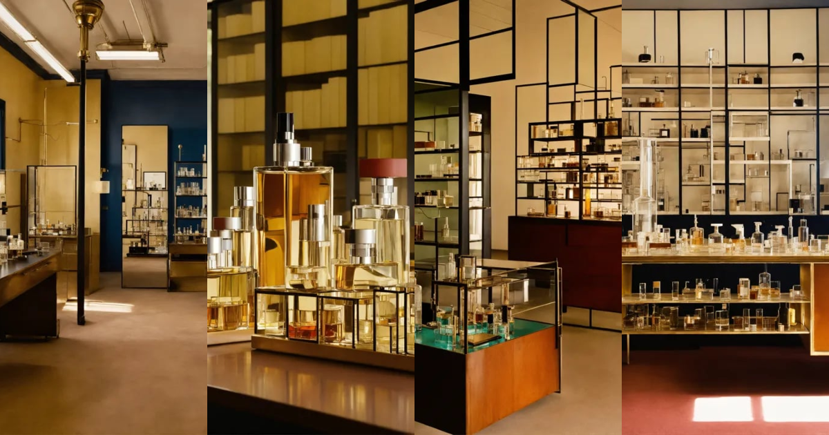Lexica - Perfume laboratory,Eileen Gray inspiration