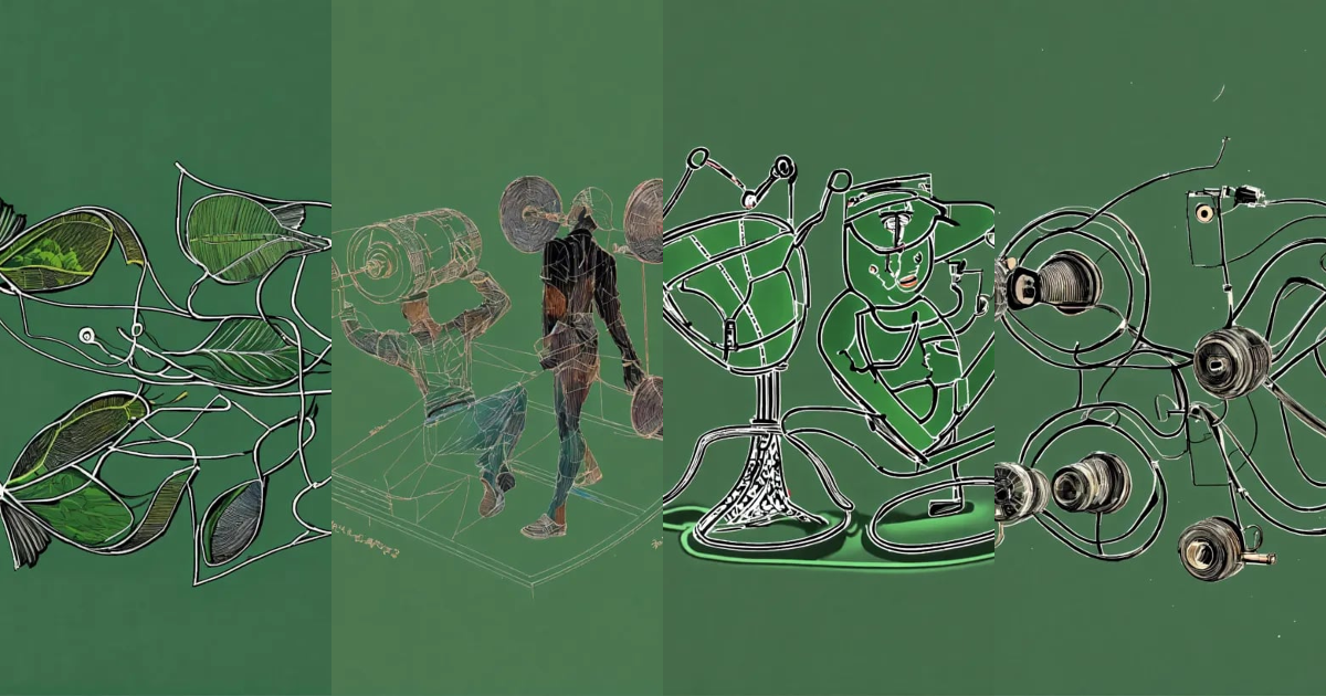 Lexica - MAKE THIS IMAGE A DOUBLE LINE DRAWING