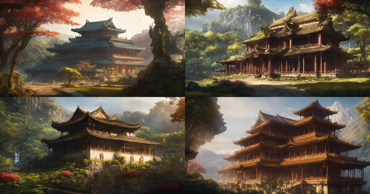 Lexica - Countryside palace , bright, 50mm lens, cinematic ...