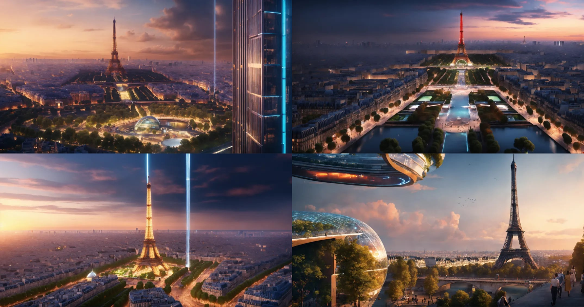Lexica - Future of the built environment, futuristic Paris, 8K HD ...