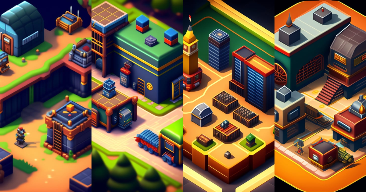 Lexica - Isometric war factory, C&C, strategic game