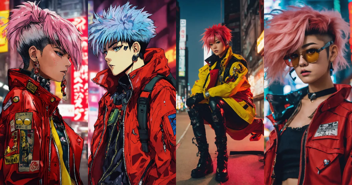 Lexica - Fashion Shoot of anime cyber punk Akira Toad in a Akira Anime ...