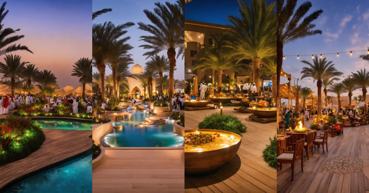 Lexica - A vibrant scene at the 'Taste of Bahrain' Food Festival, where ...