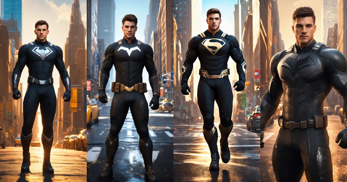 Lexica - Full body of a Handsome, athletic white male, with short brown ...