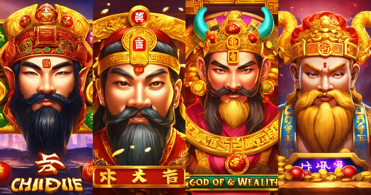 Lexica - God of wealth (chinese) slot machine game icon