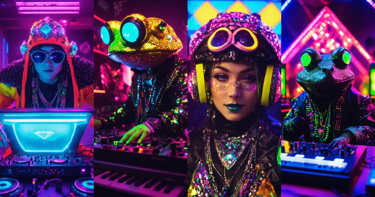 Lexica - A techno Festival Rave Diamond psytrance DJ Diamond TOAD in ...