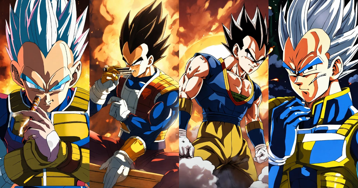 Lexica - Vegeta smoking a cigar