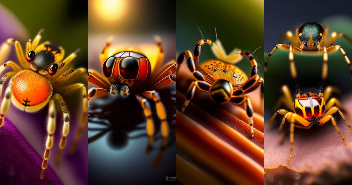 Lexica - Hyper realistic spider