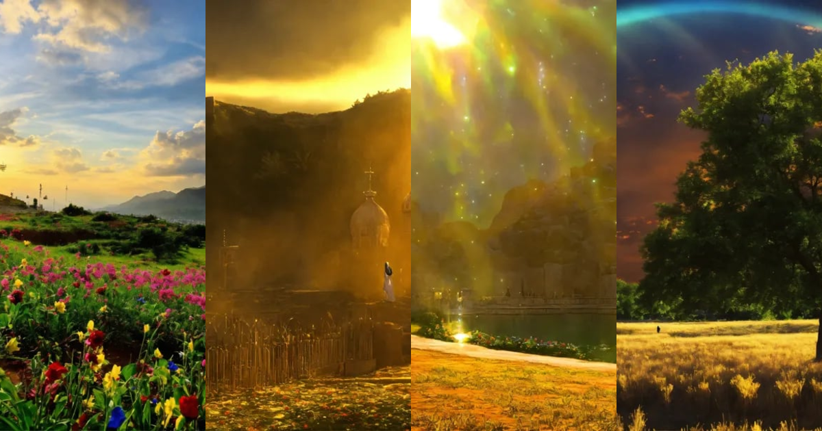 Lexica - On that day, the Prophet .... face hide with the sun light ...