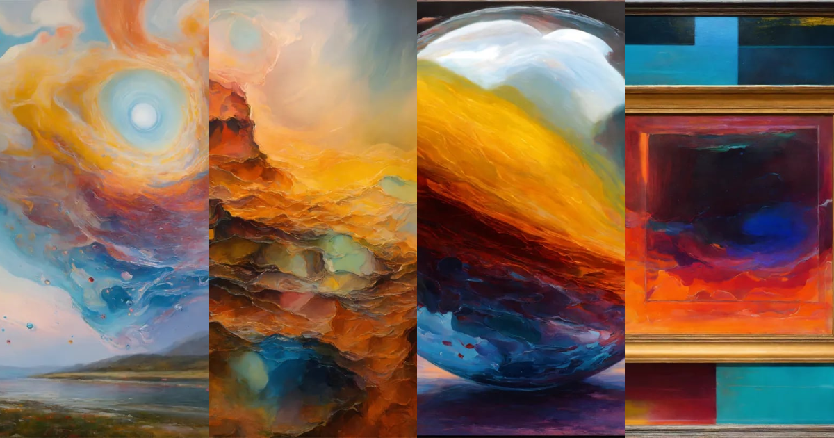 Lexica - Matt DesLauriers nft, oil painting, transparent, in style ...