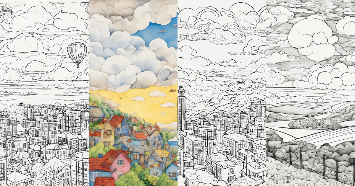 Lexica - Coloring book page by Leo Lionni, ultra detailed, paper, The ...