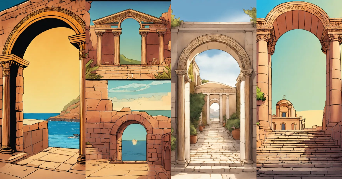 Lexica - Greek arch . comic