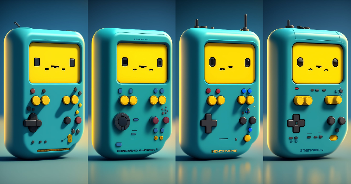 Lexica - A cute anthropomorphic gameboy smiling, BMO adventure time ...