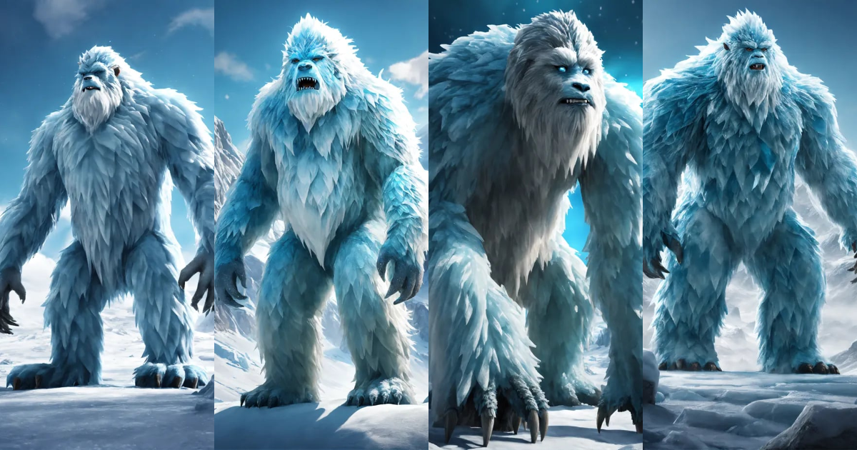 Lexica - Glacial Yeti Description The Glacial Yeti is a towering ice ...